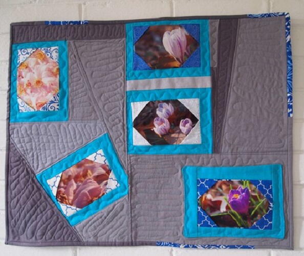 Photo Corner Frame Blocks | FaveQuilts.com