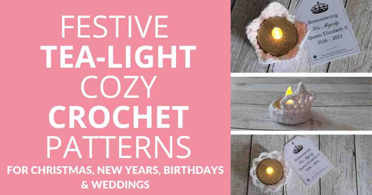 3 Festive Tea-light Cozy Crochet Patterns | AllFreeCrochet.com