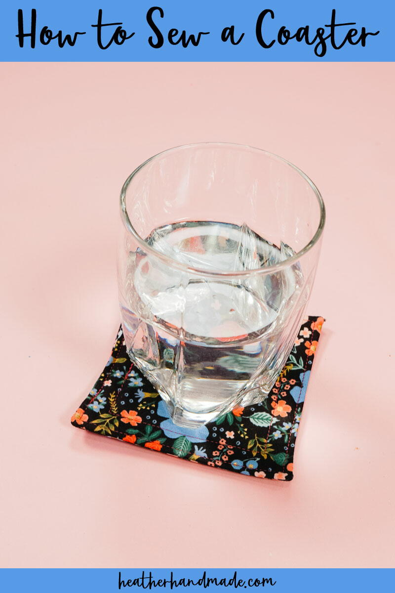 How to Sew a Simple Coaster | AllFreeSewing.com