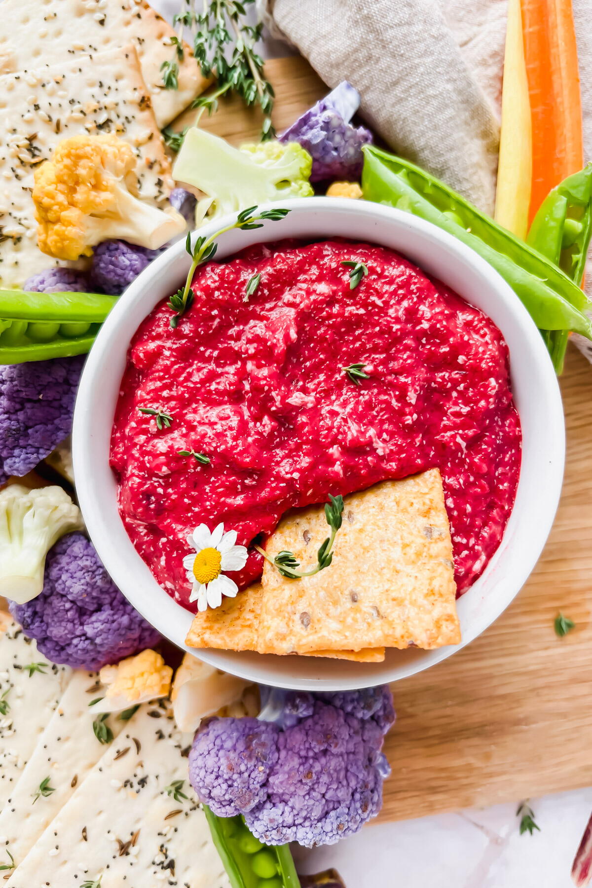 Roasted Beet Dip | FaveHealthyRecipes.com