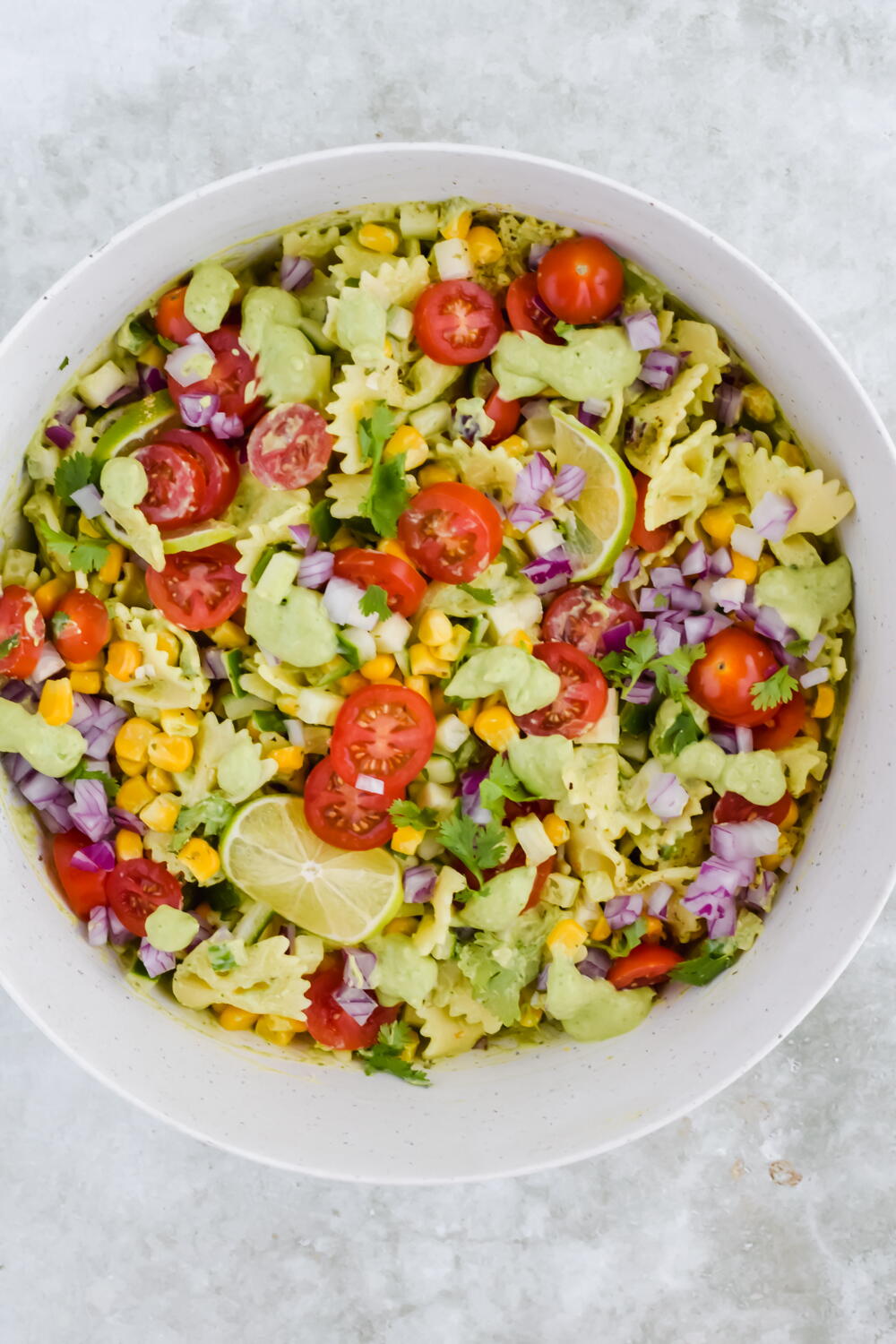 Cilantro Lime Pasta Salad | RecipeLion.com