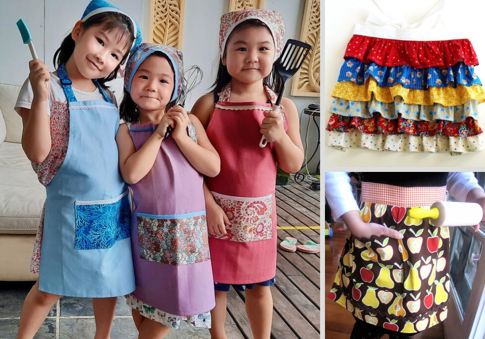 27 Free Kids Apron Patterns | AllFreeSewing.com