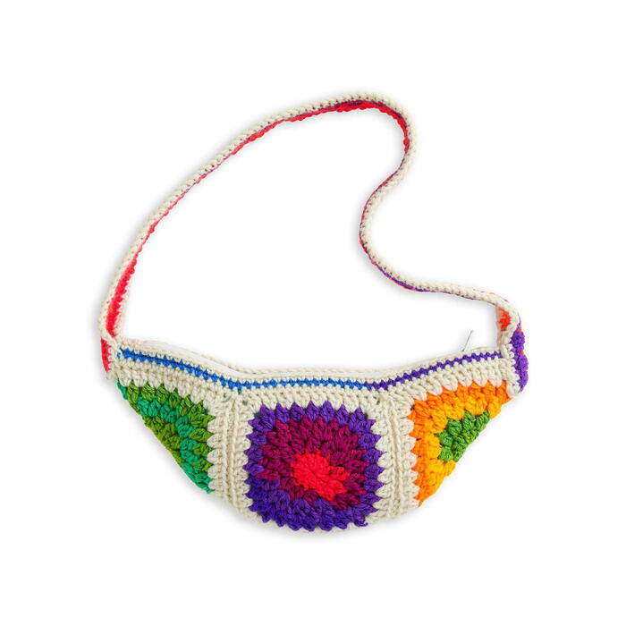 Crochet Fanny Pack Pattern (Granny Square) | AllFreeCrochet.com