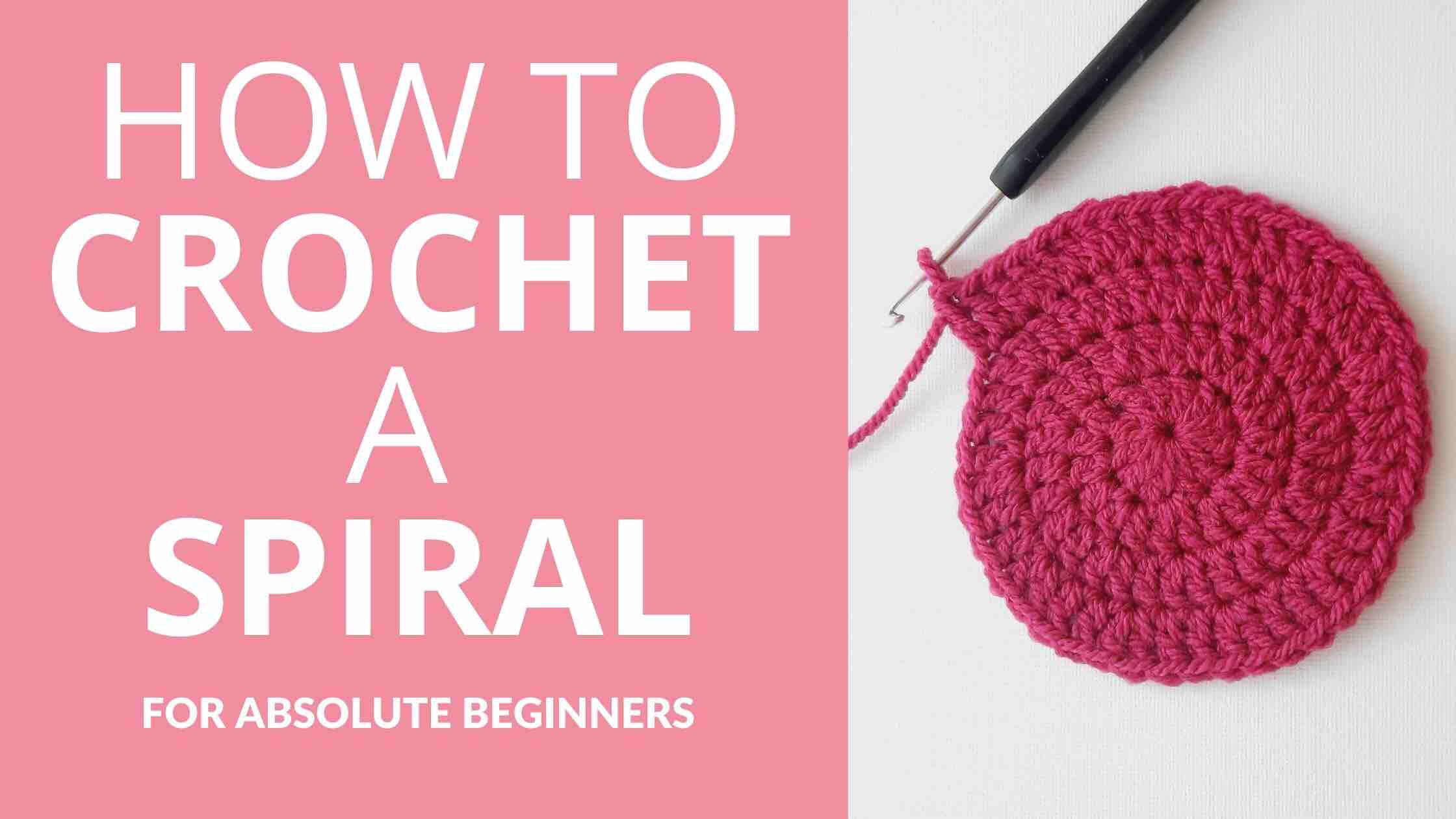 How To Crochet A Flat Spiral | AllFreeCrochet.com