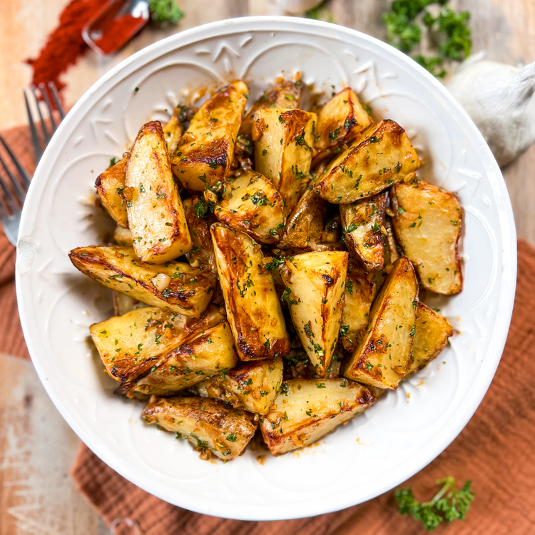 Spicy Garlic Potato Wedges | The Most Addictive Potatoes I´ve Ever Had ...