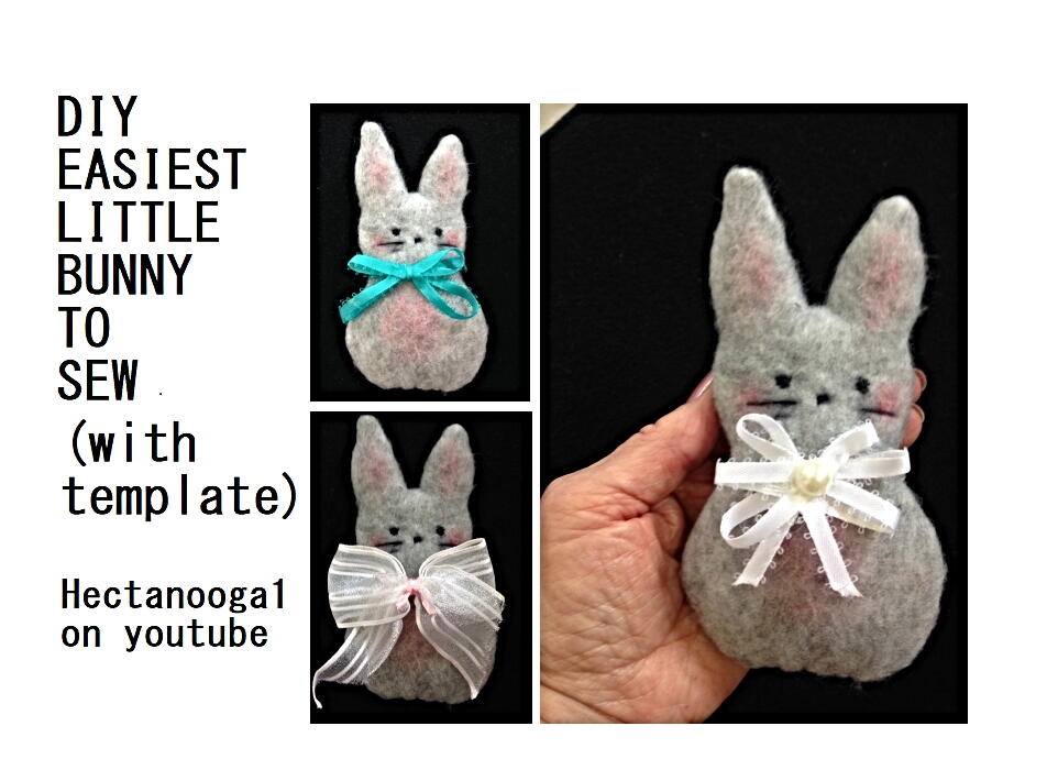 Diy Easy Bunny To Sew | FaveCrafts.com