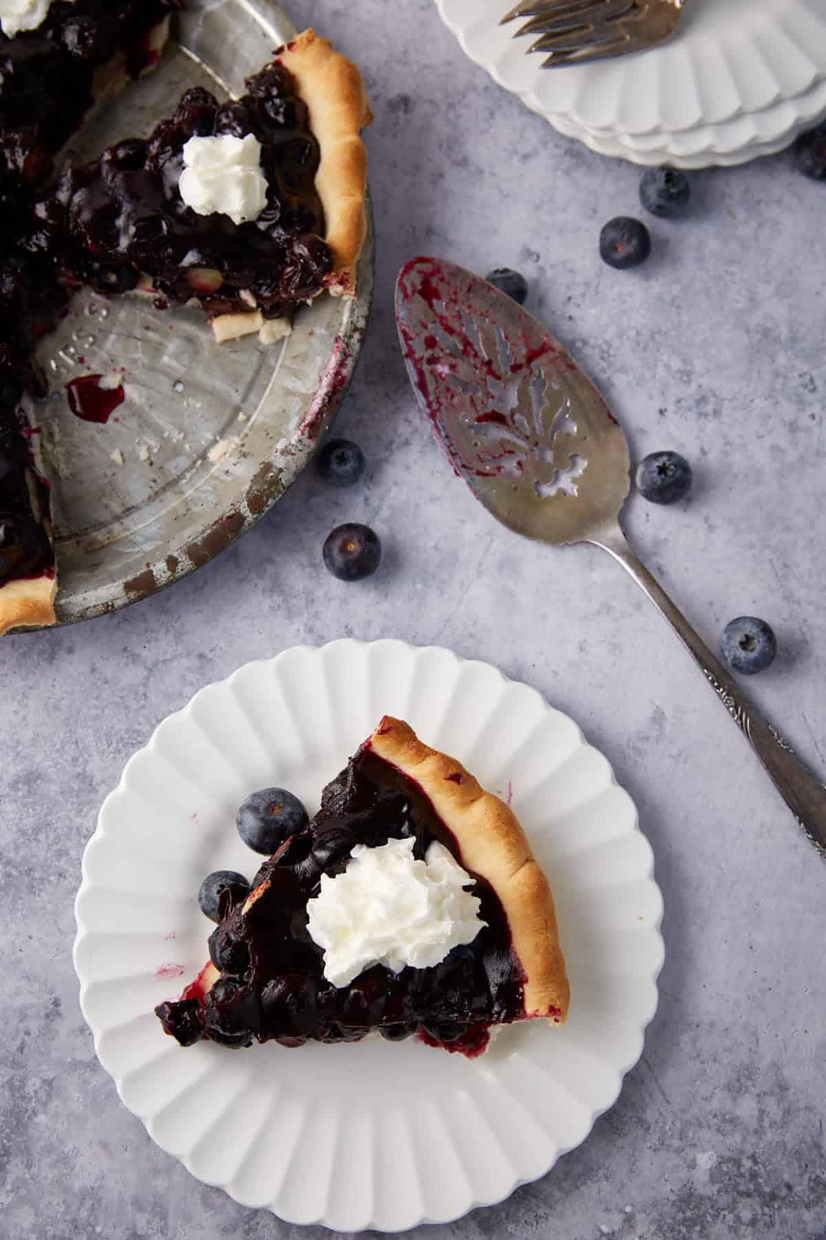 Fresh Blueberry Pie | TheBestDessertRecipes.com