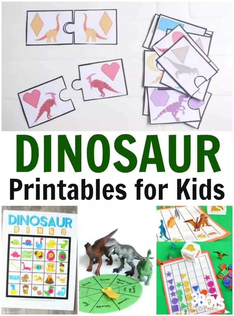 Dinosaur Printables For Kids | FaveCrafts.com