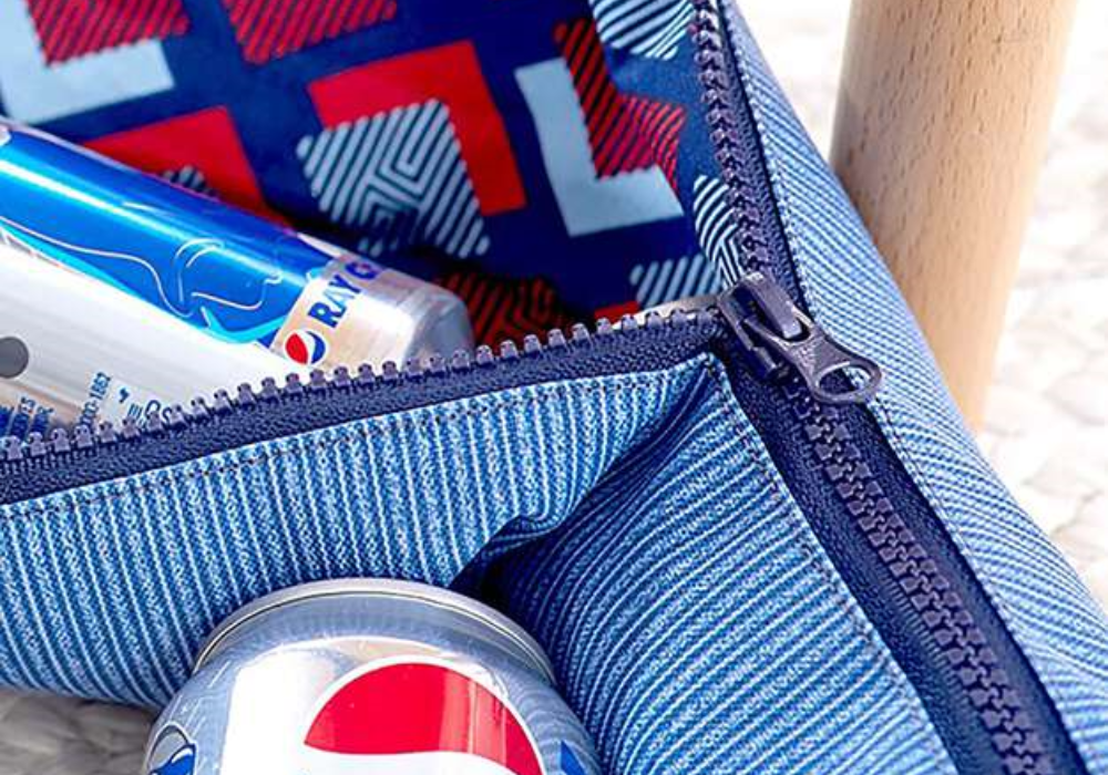 DIY 6 Can Cooler Sleeve (Free Pattern PDF) | AllFreeSewing.com