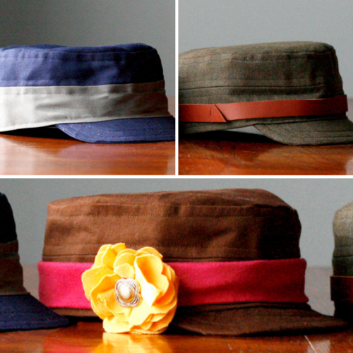 Child's Cadet Cap Pattern | AllFreeSewing.com