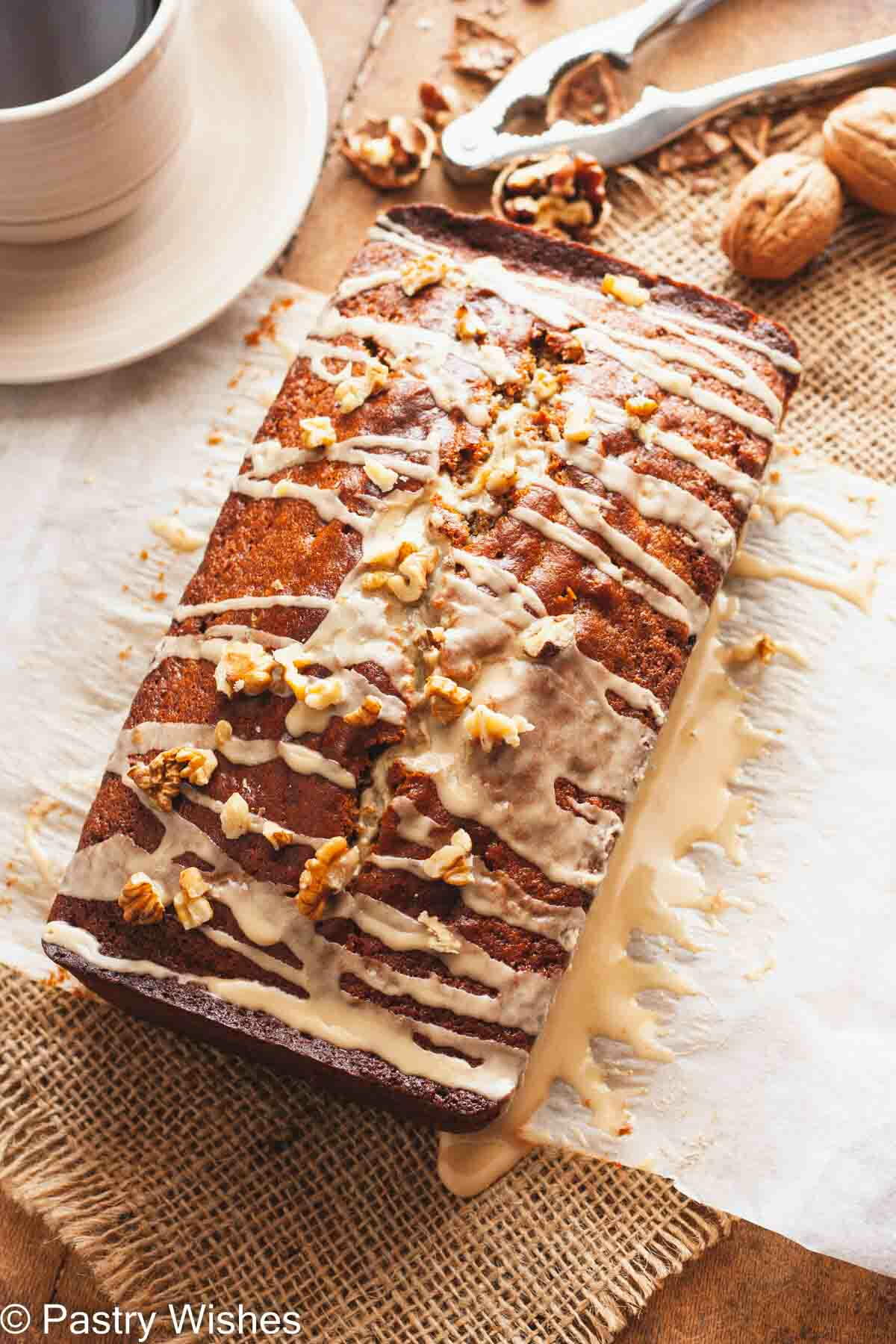 Coffee And Walnut Loaf | RecipeLion.com