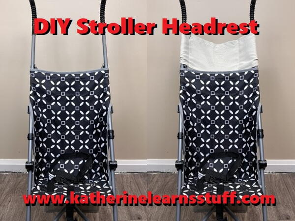 Diy Umbrella Stroller Headrest | DIYIdeaCenter.com