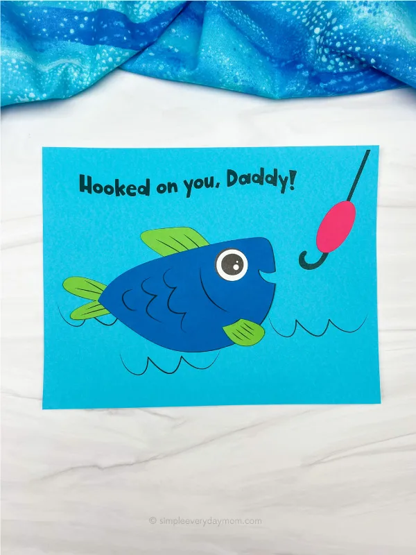 Hooked On Daddy Craft | AllFreeKidsCrafts.com