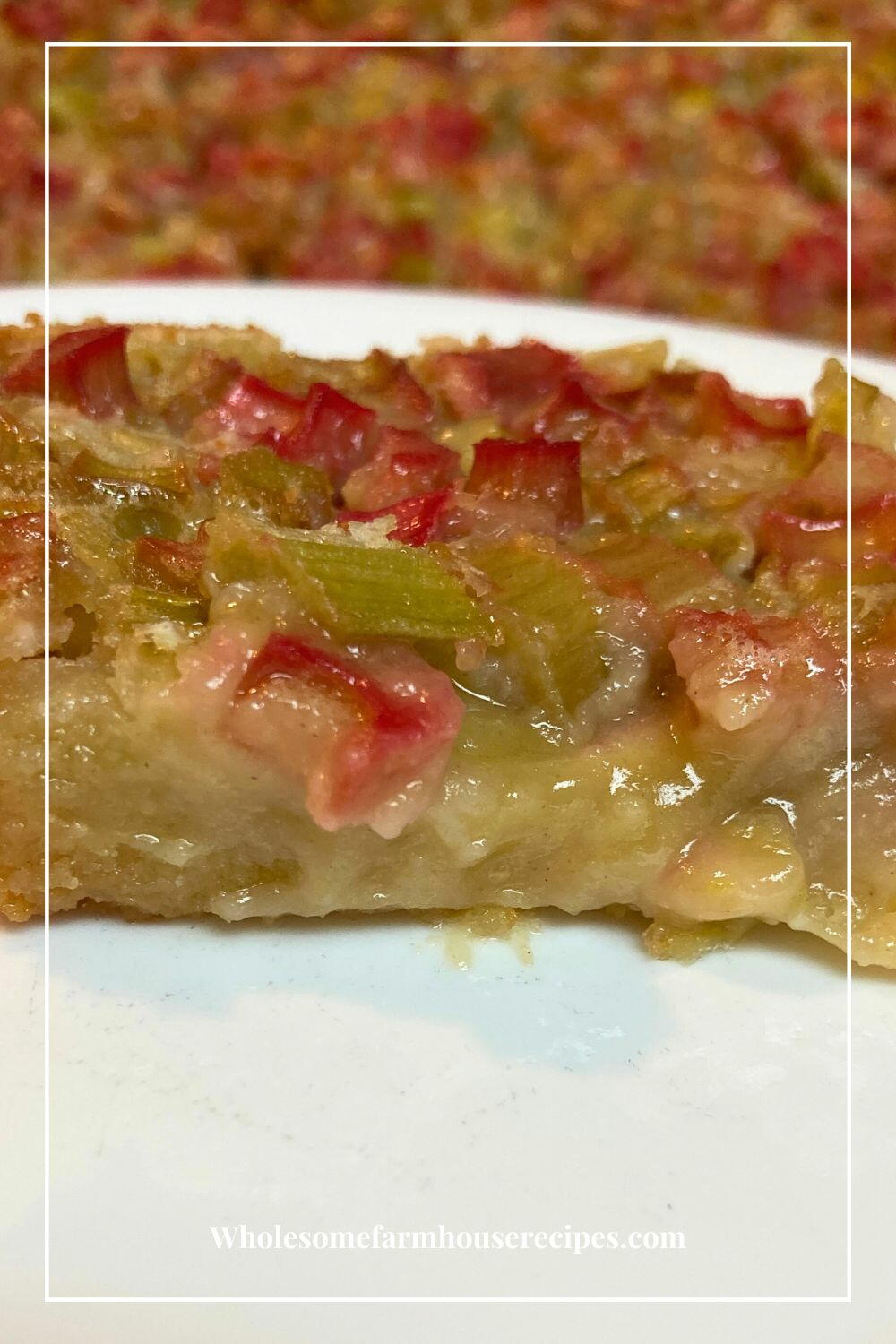 Easy Rhubarb Delight Bars Recipe | FaveSouthernRecipes.com