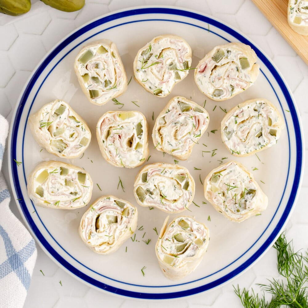 Dill Pickle Pinwheels | RecipeLion.com