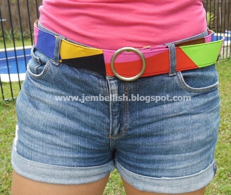 15 Minute DIY Belt | AllFreeSewing.com