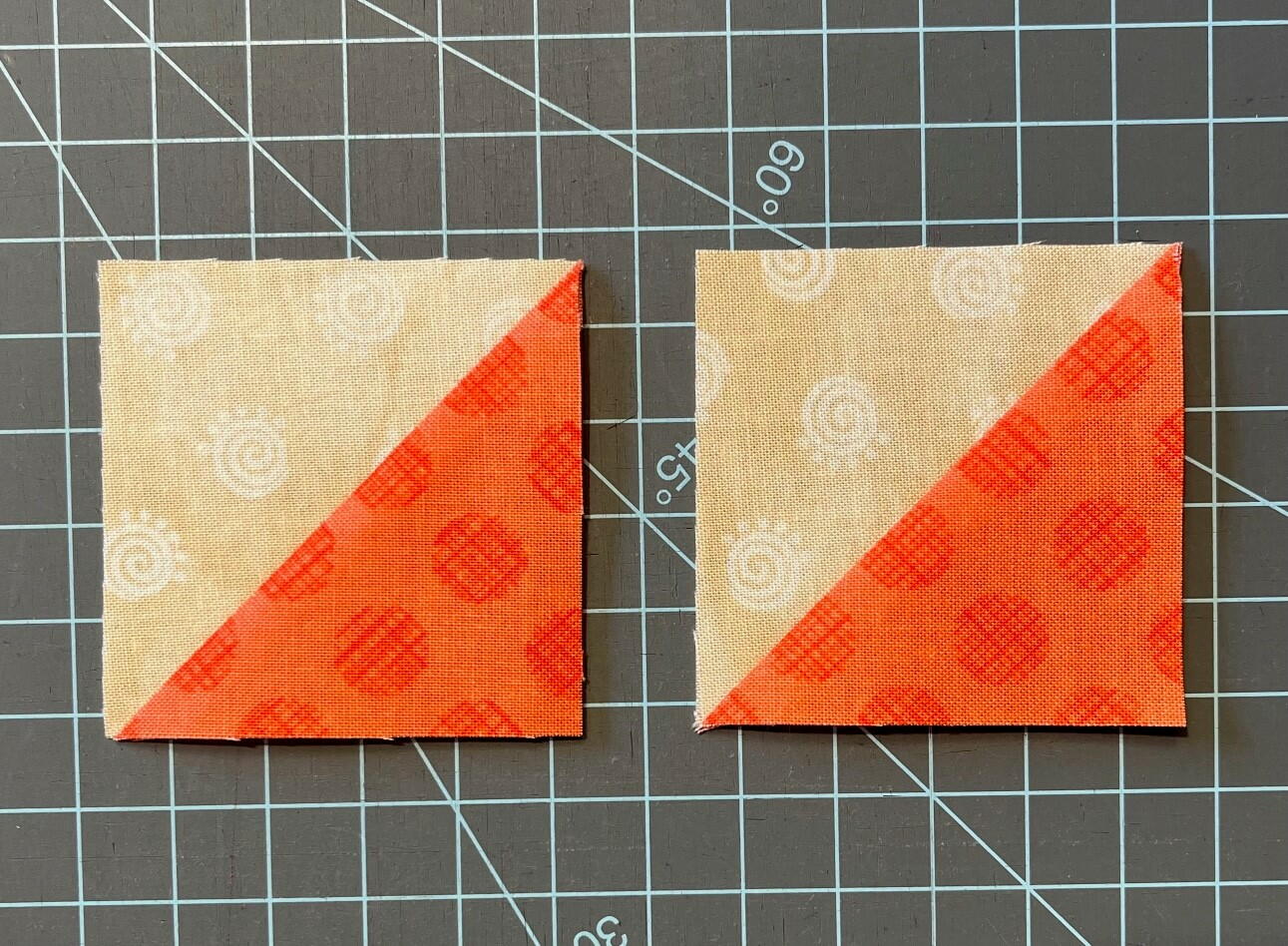 Easy Half Square Triangle Blocks | AllFreeSewing.com