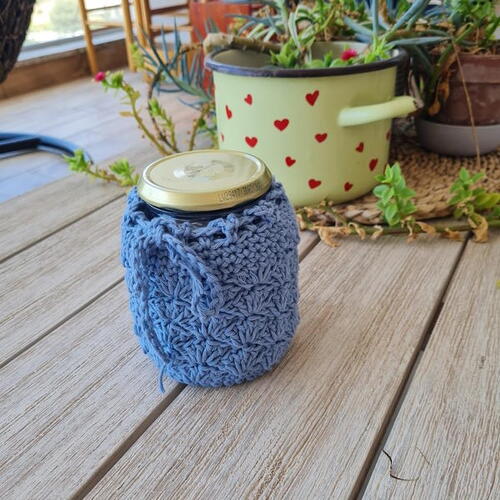 Mason Jar Cover | FaveCrafts.com