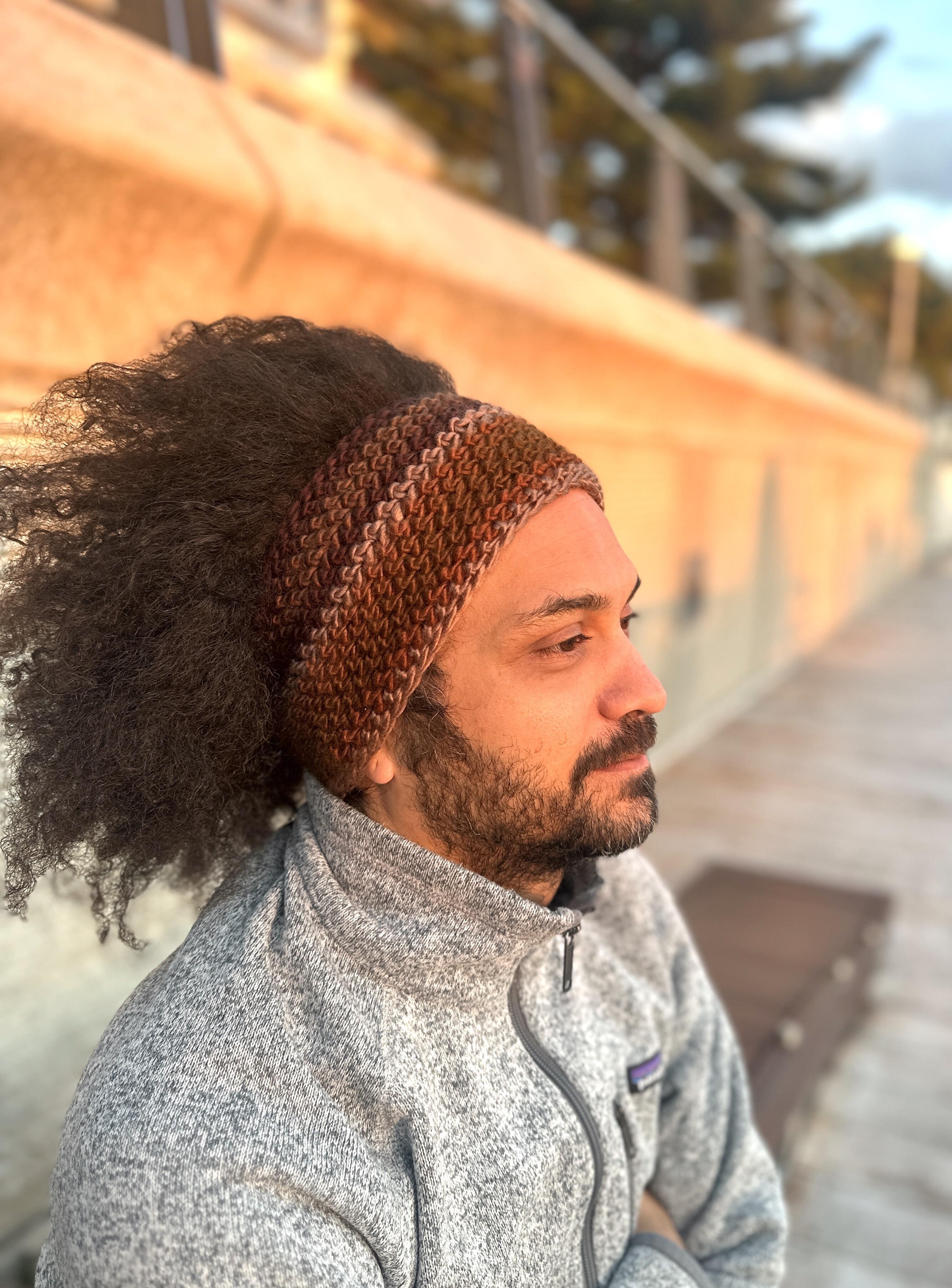 Modern Crochet Men's Headband | AllFreeCrochet.com