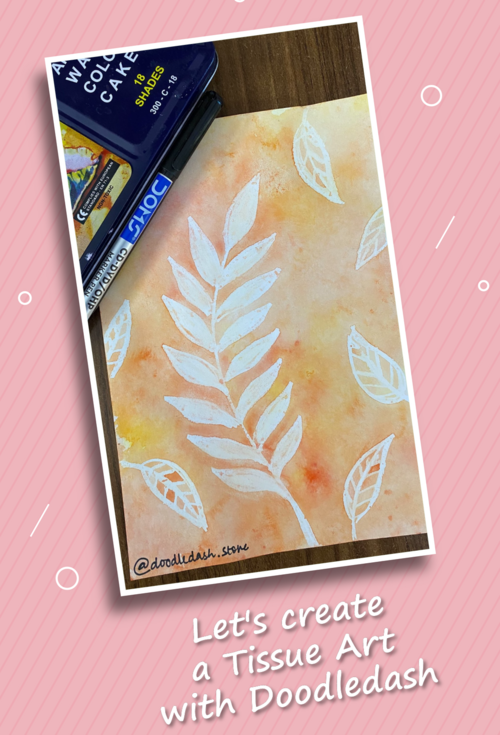 Tissue Art Tutorial | AllFreeKidsCrafts.com