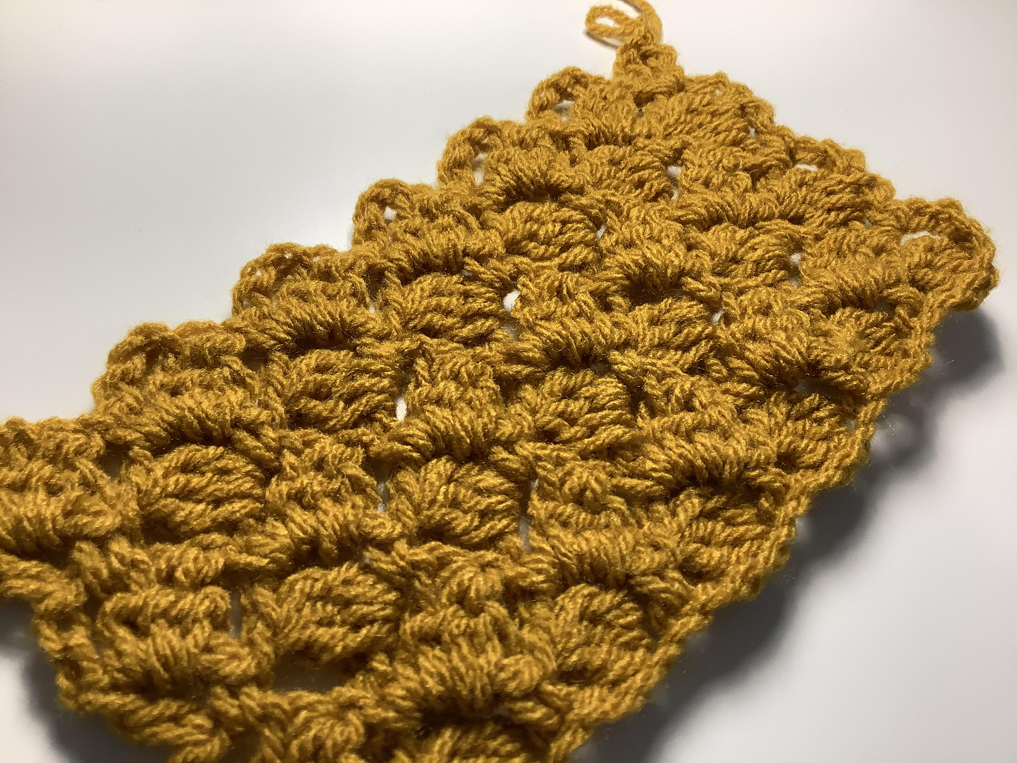 Crochet Cluster Tab Stitch | AllFreeCrochet.com