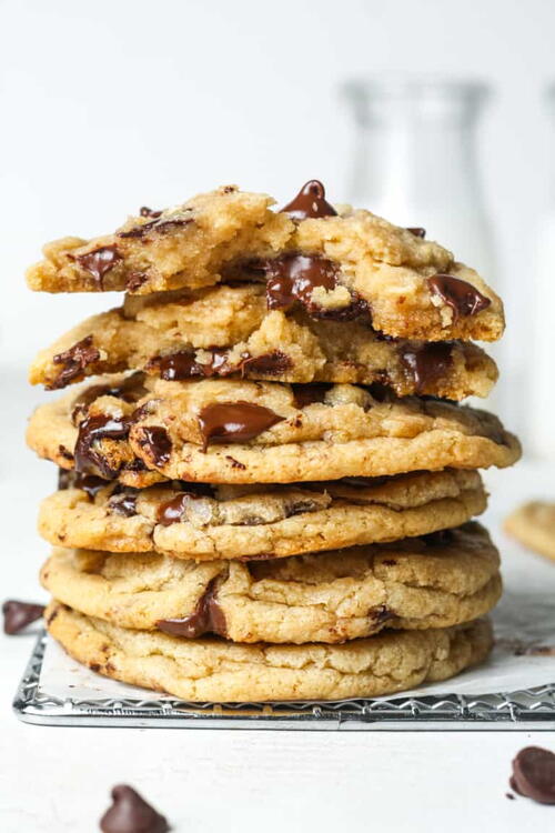 Gooey Chocolate Chip Cookies | FaveGlutenFreeRecipes.com