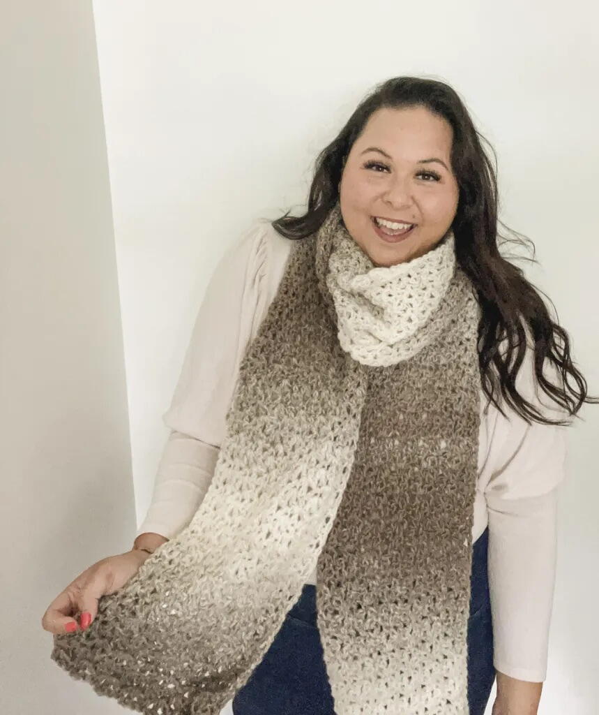 Serena Super Scarf | FaveCrafts.com