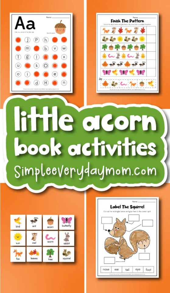 Little Acorn Book Activities | AllFreeKidsCrafts.com
