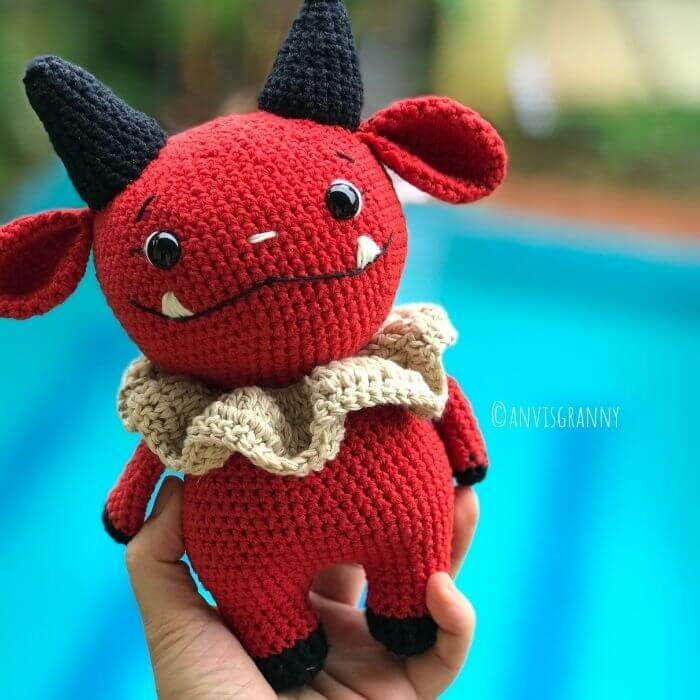 Free Devil Amigurumi Crochet Pattern For Halloween ...