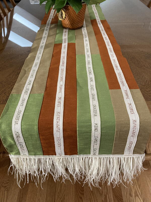 Be Thankful Table Runner | AllFreeSewing.com