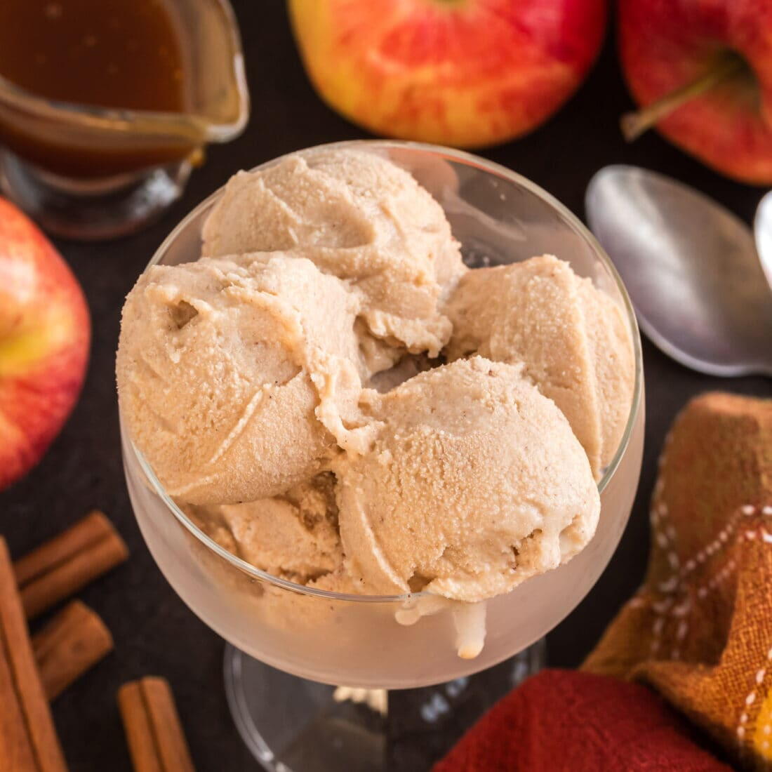 Apple Cider Ice Cream | TheBestDessertRecipes.com