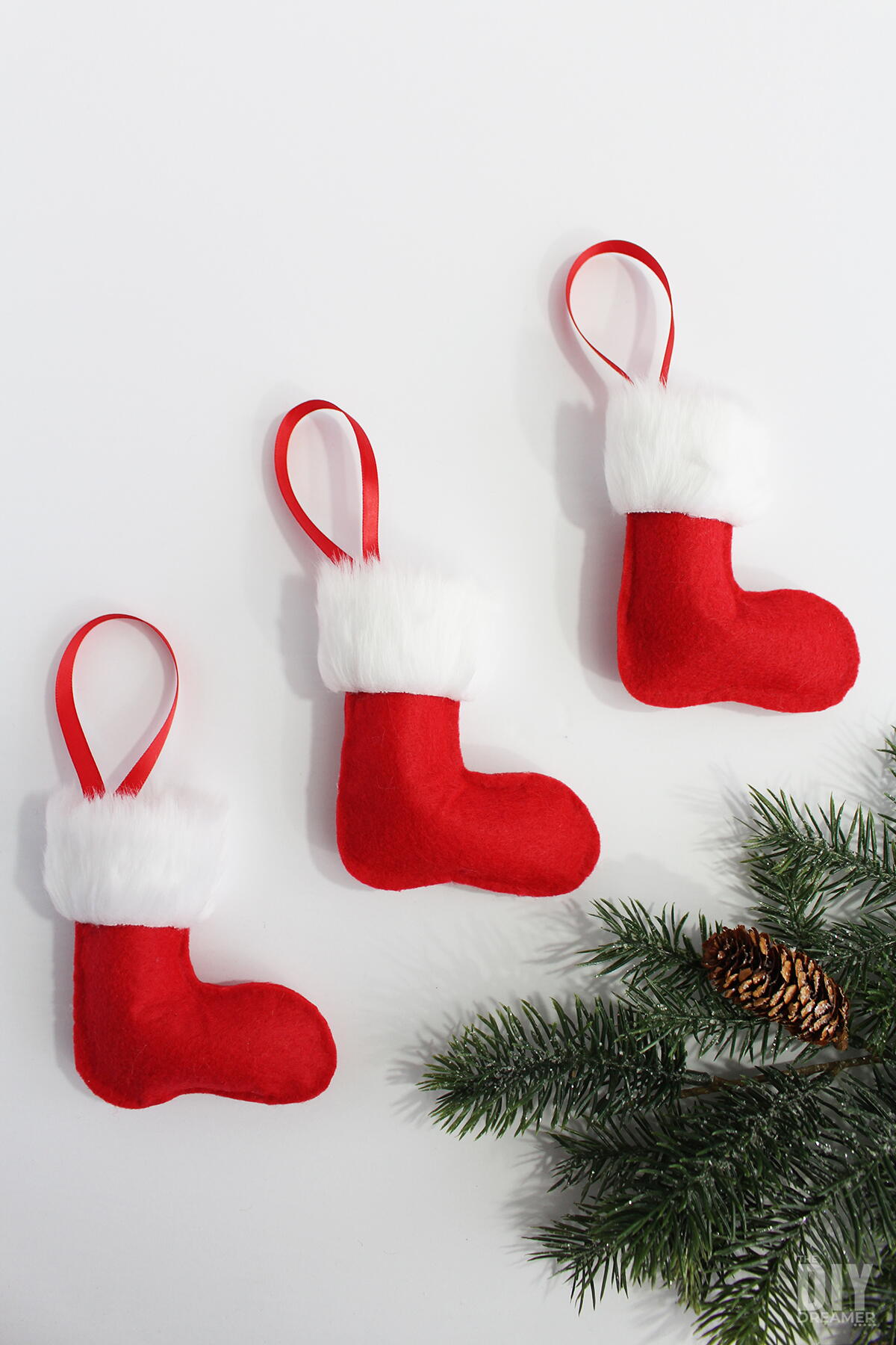 Christmas Stocking Ornament | AllFreeChristmasCrafts.com