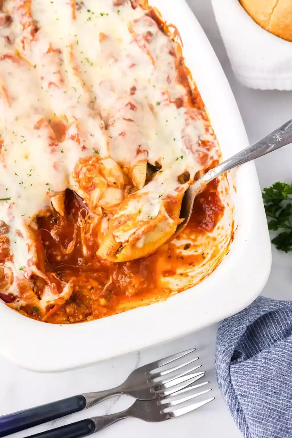 Jumbo Stuffed Shells With Meat (ground Beef!) | RecipeLion.com