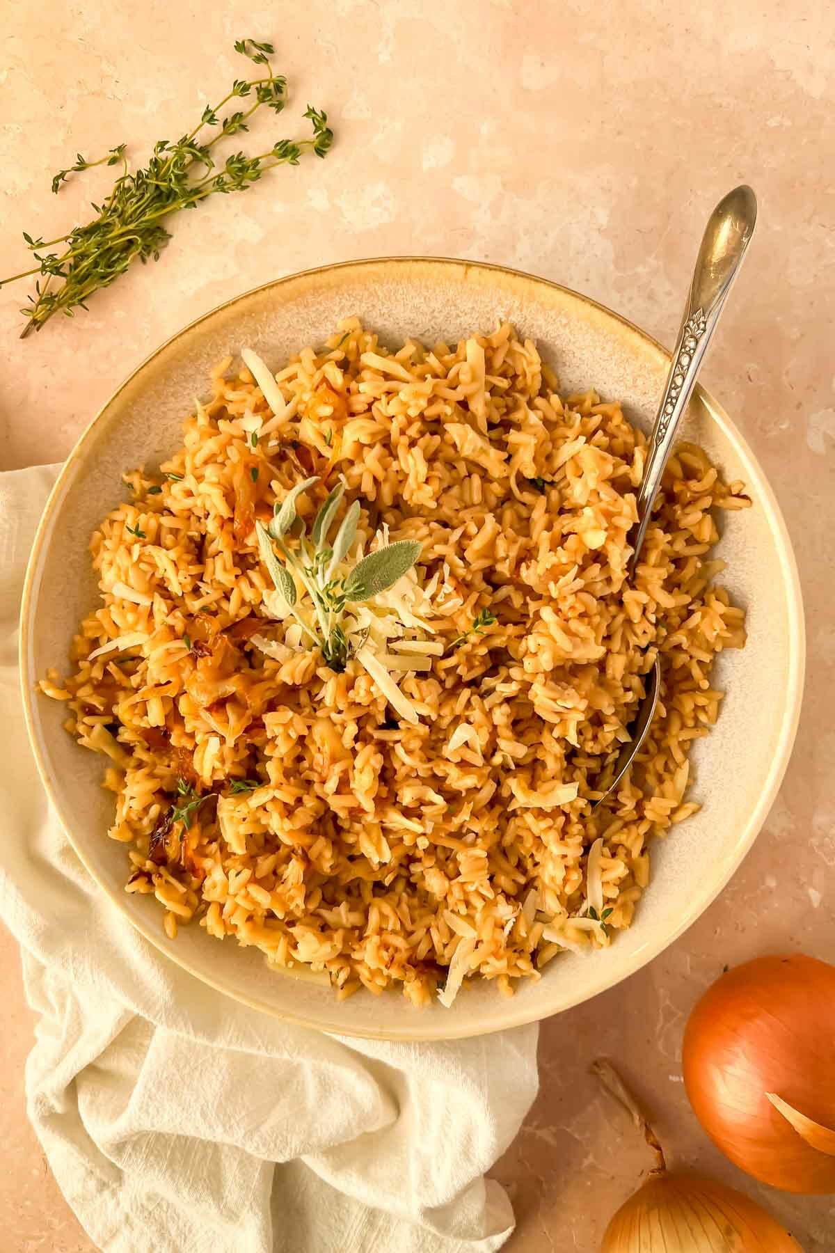 French Onion Rice | RecipeLion.com
