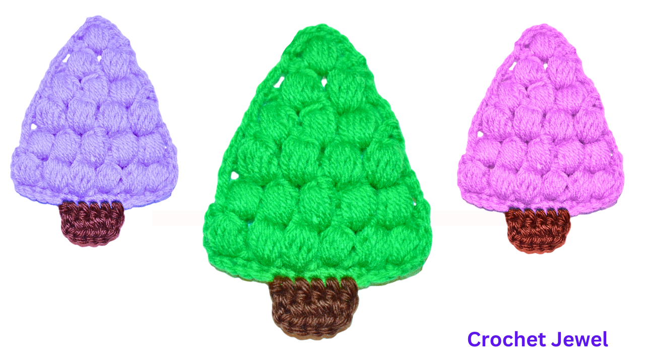 How To Crochet A Puff Stitch Christmas Tree Tutorial | AllFreeCrochet.com