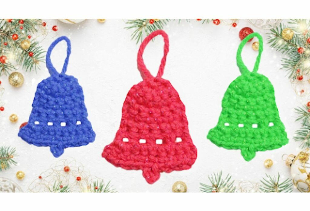 How To Crochet A Bell Ornament Pattern Tutorial | AllFreeCrochet.com