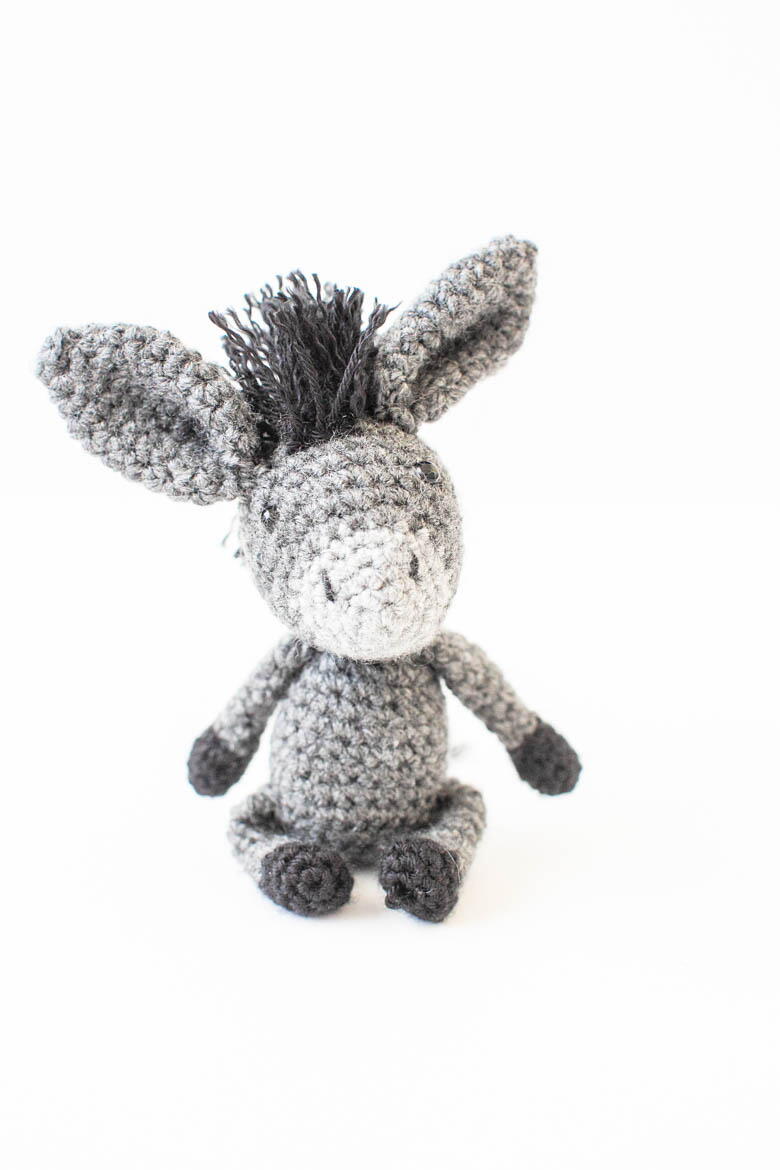 Amigurumi Donkey Pattern | AllFreeCrochet.com