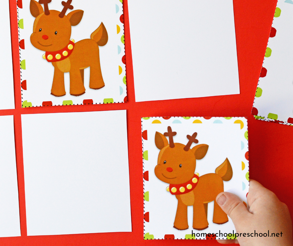 Christmas Memory Matching Game | AllFreeChristmasCrafts.com