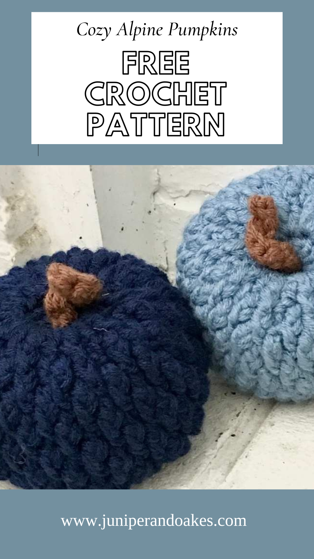 Cozy Alpine Pumpkin | AllFreeCrochet.com