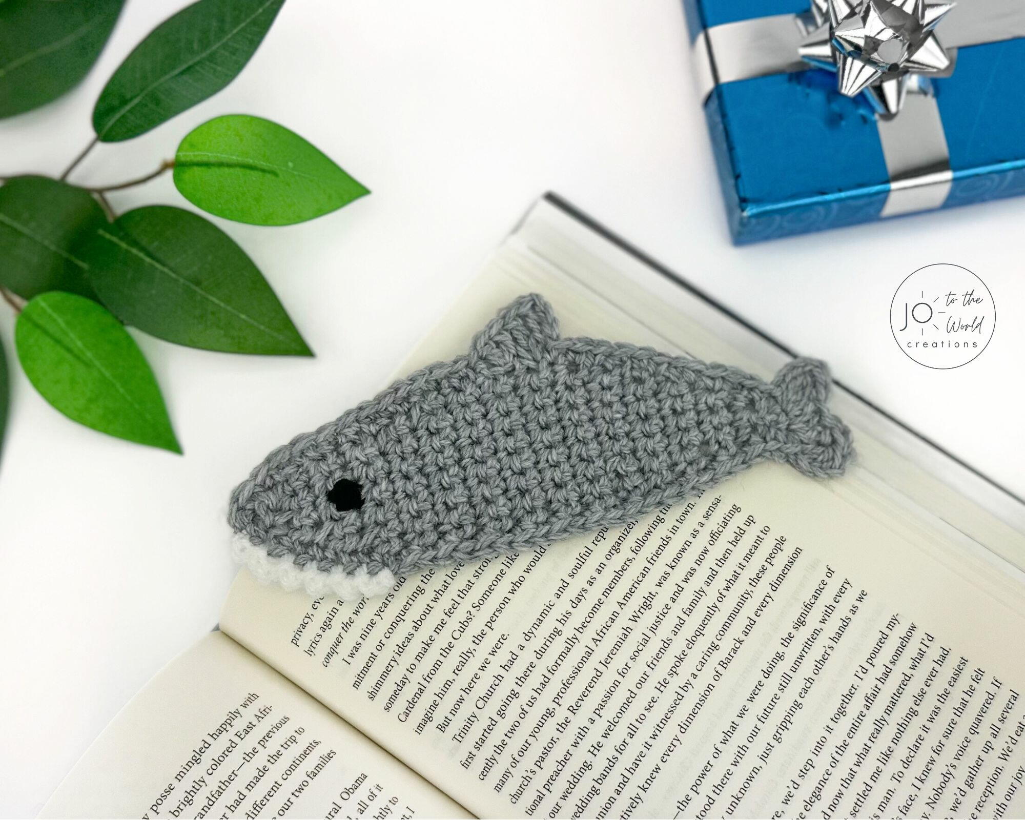 Shark Bookmark Crochet Pattern | AllFreeCrochet.com