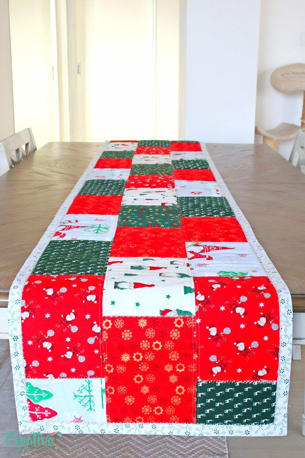 Christmas Table Runner | FaveCrafts.com