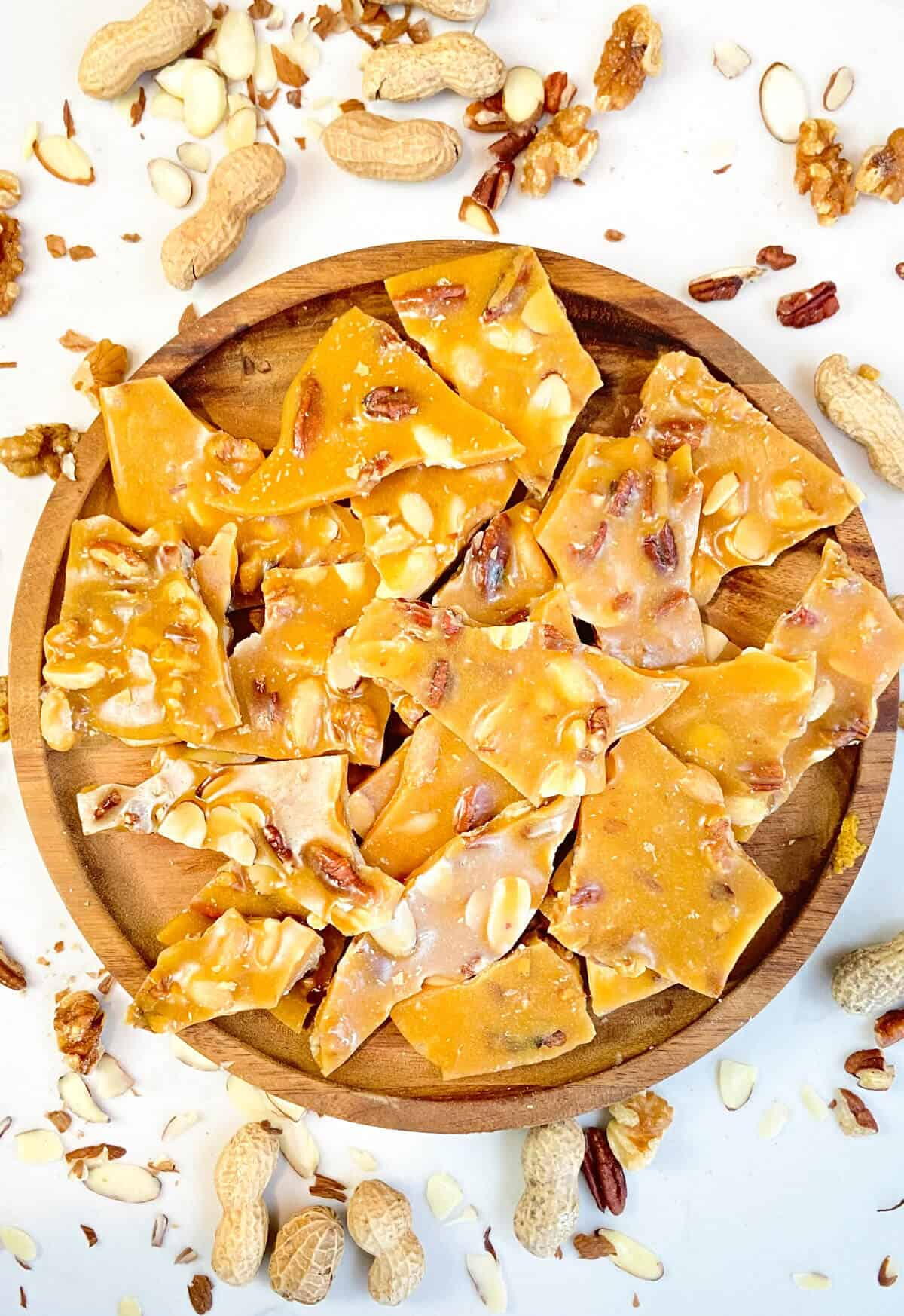 Quick & Easy Nut Brittle | RecipeLion.com