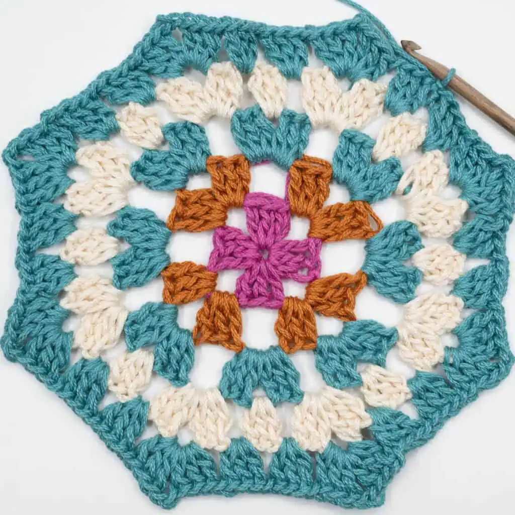 How To Crochet An Octagon Granny Square | FaveCrafts.com