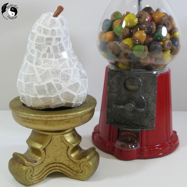 Ceramic Pear Decor | DIYIdeaCenter.com