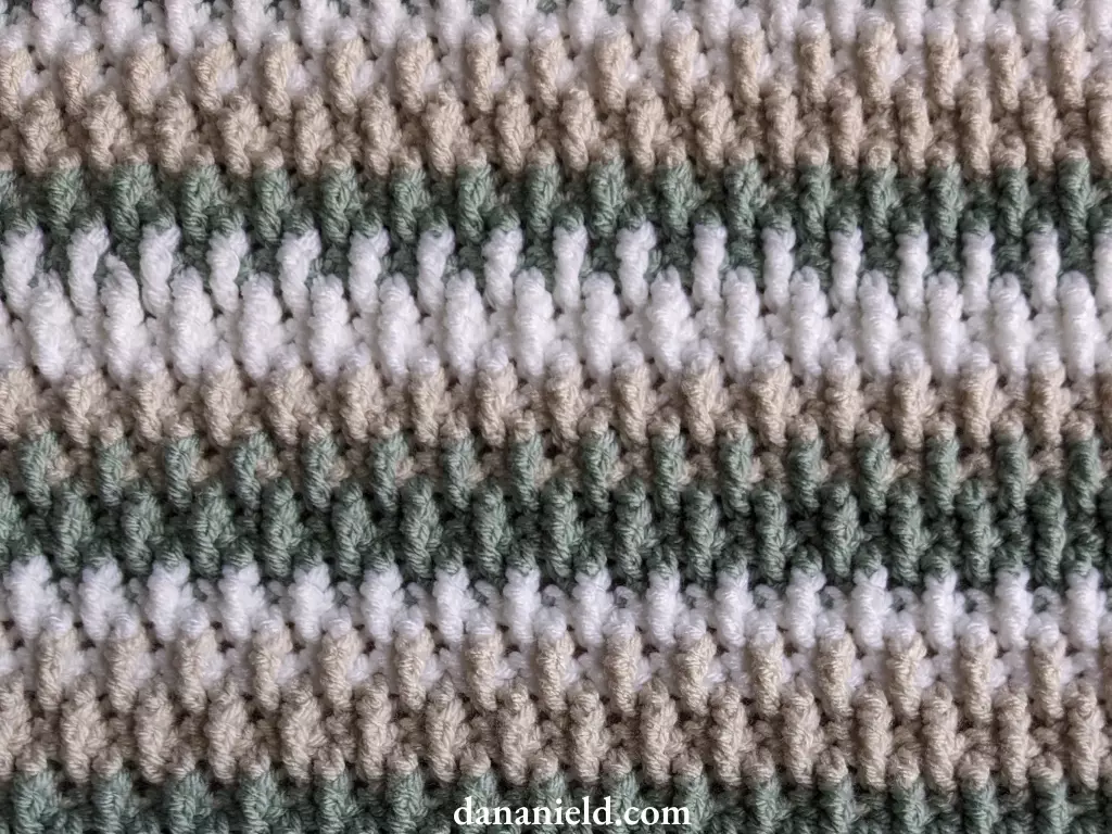 Tricolor Alpine Stitch Tutorial | FaveCrafts.com