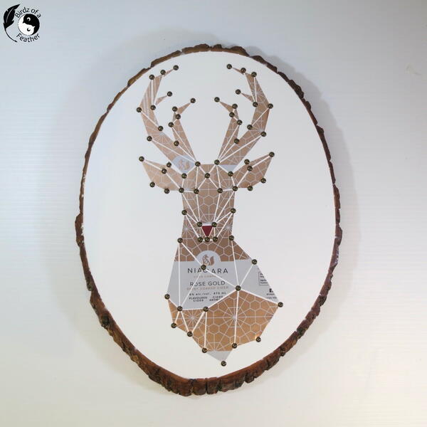 Wall Art From Cider Cans! | DIYIdeaCenter.com