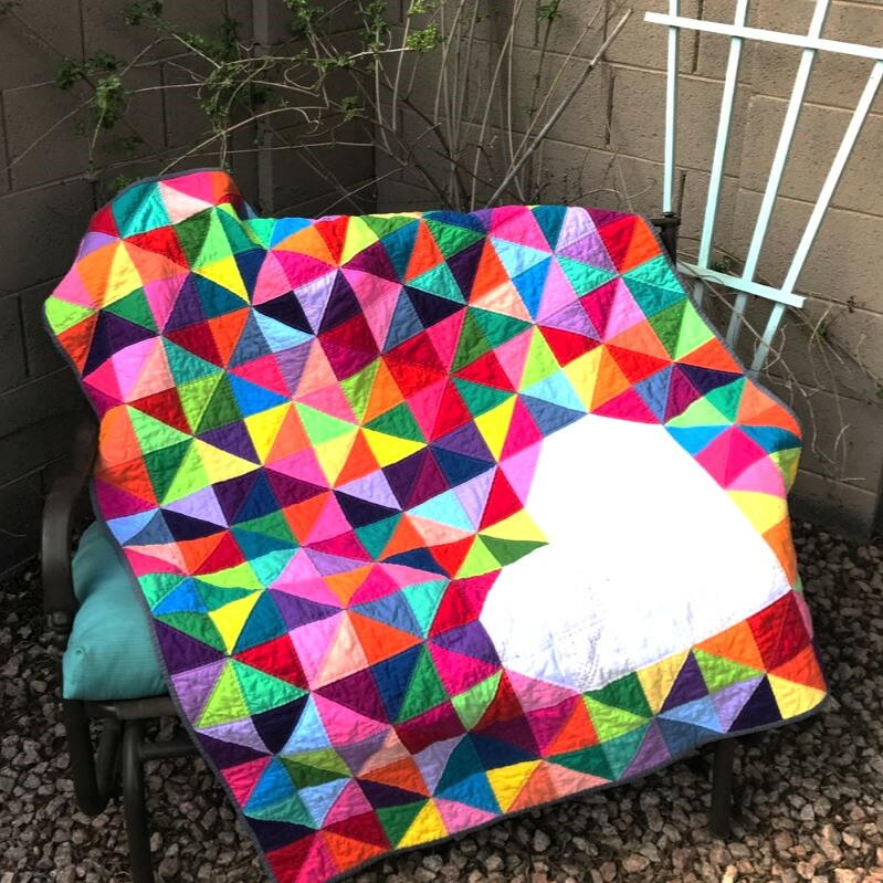 The Love Confetti Quilt | FaveQuilts.com