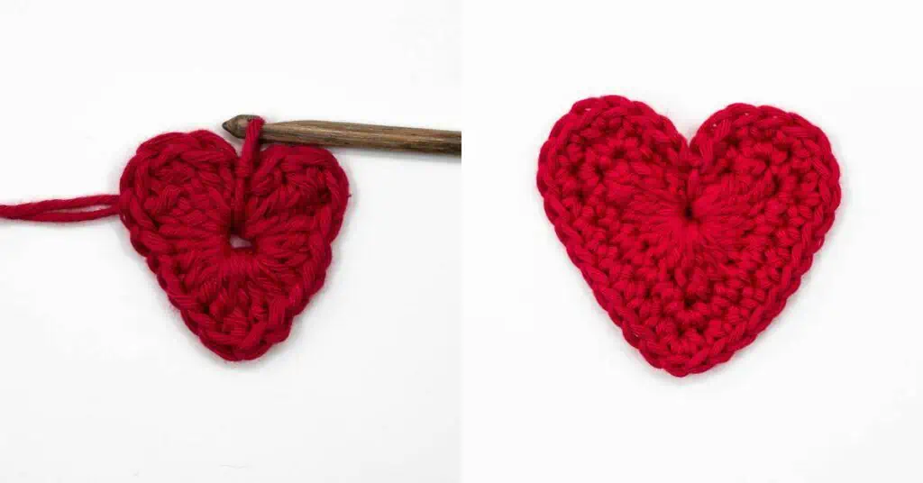 Crochet Heart Pattern | AllFreeCrochet.com