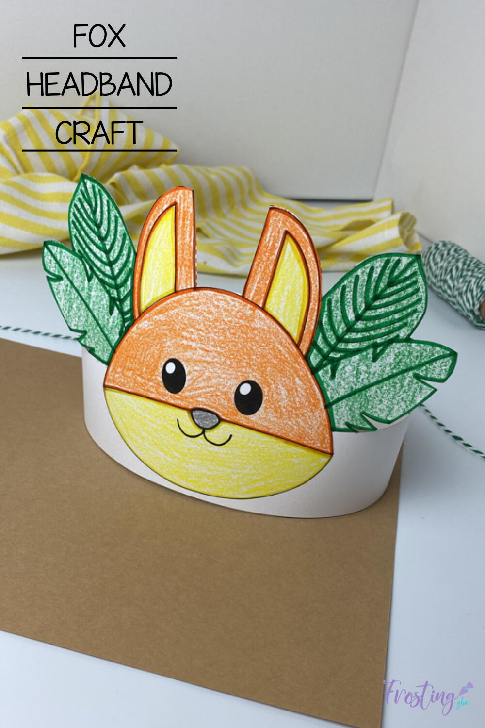 Fox Headband Craft | AllFreePaperCrafts.com