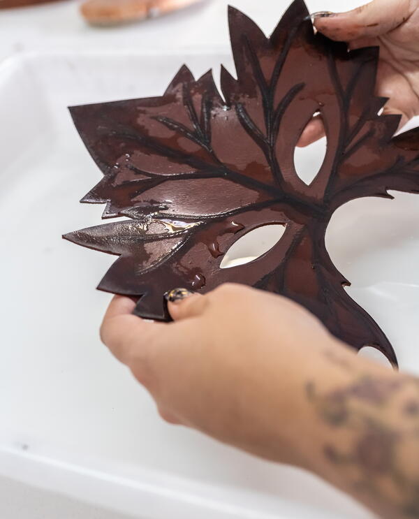 Leaf Mask | FaveCrafts.com